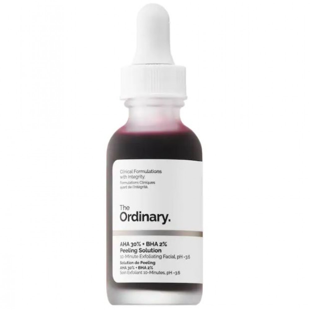 The Ordinary Mascarilla Exfoliante AHA 30% + BHA 2% + Peeling Solution